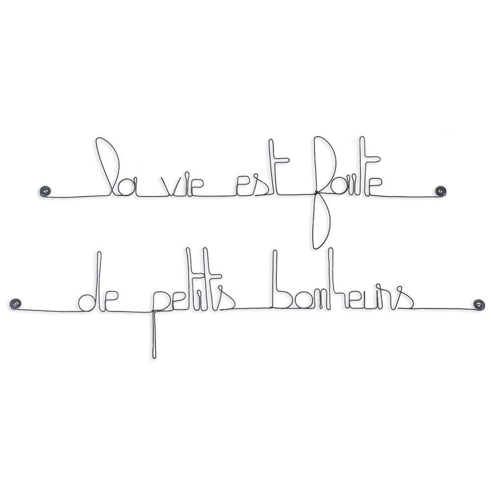 Citation en fil de fer Citation en fil de fer